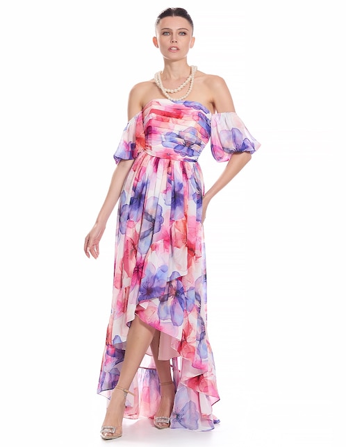 Vestido largo de fiesta Eva Brazzi para mujer 1