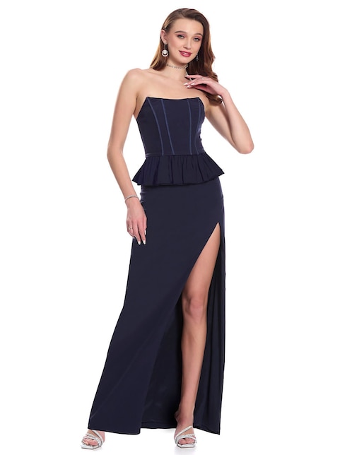 Vestido largo de fiesta Eva Brazzi para mujer 1