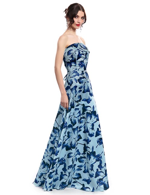 Vestido largo de fiesta Eva Brazzi para mujer 3