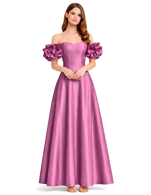 Vestido largo de fiesta Eva Brazzi para mujer 1